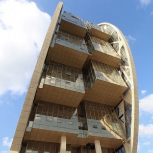33-Storey Doughnut Building Opens in Guangzhou, China